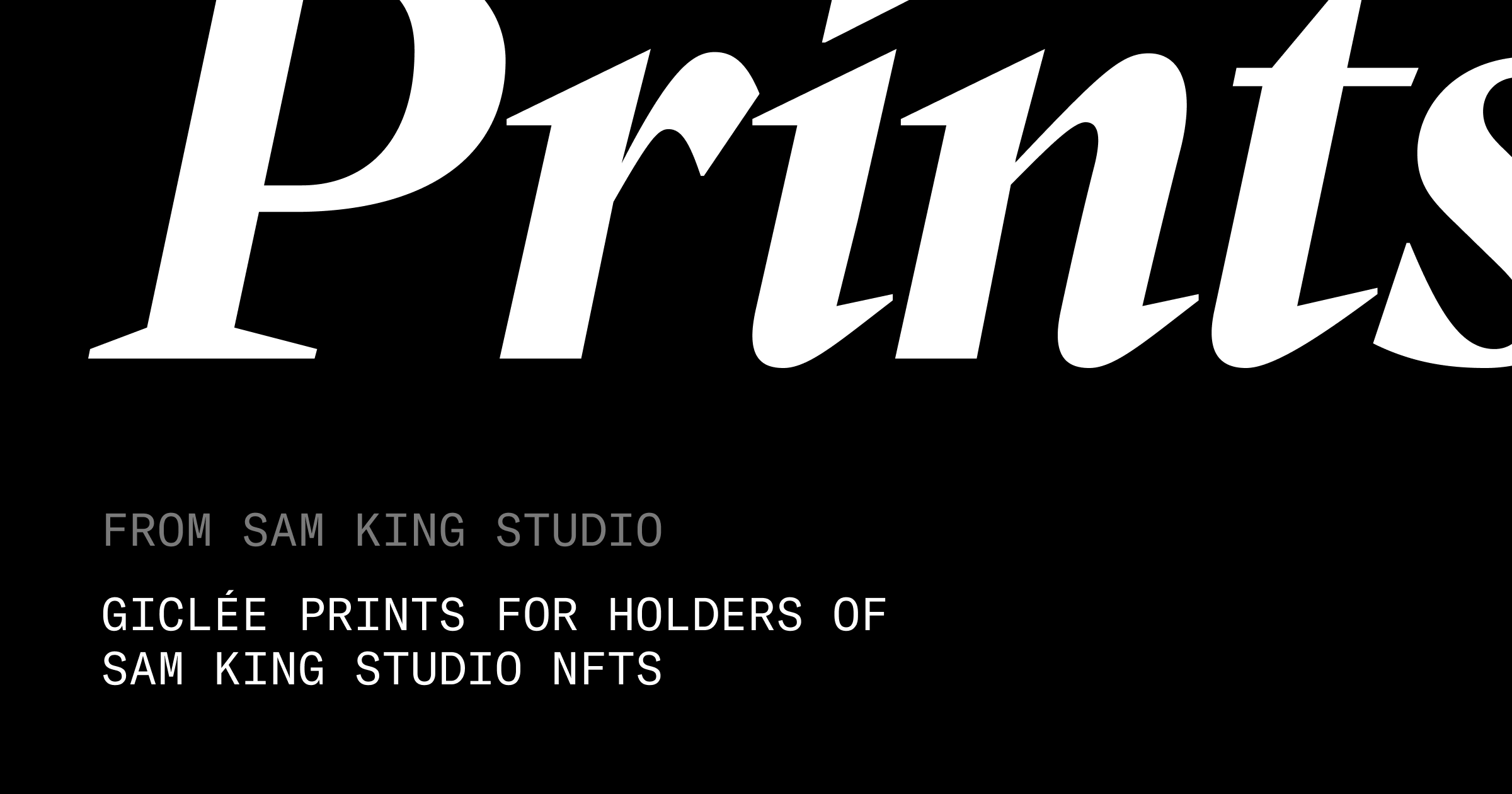 Prints from Sam King Studio